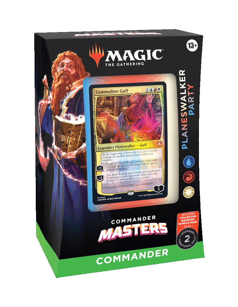 MTG Commander Deck – Commander Masters – Planeswalker Party - La Madriguera